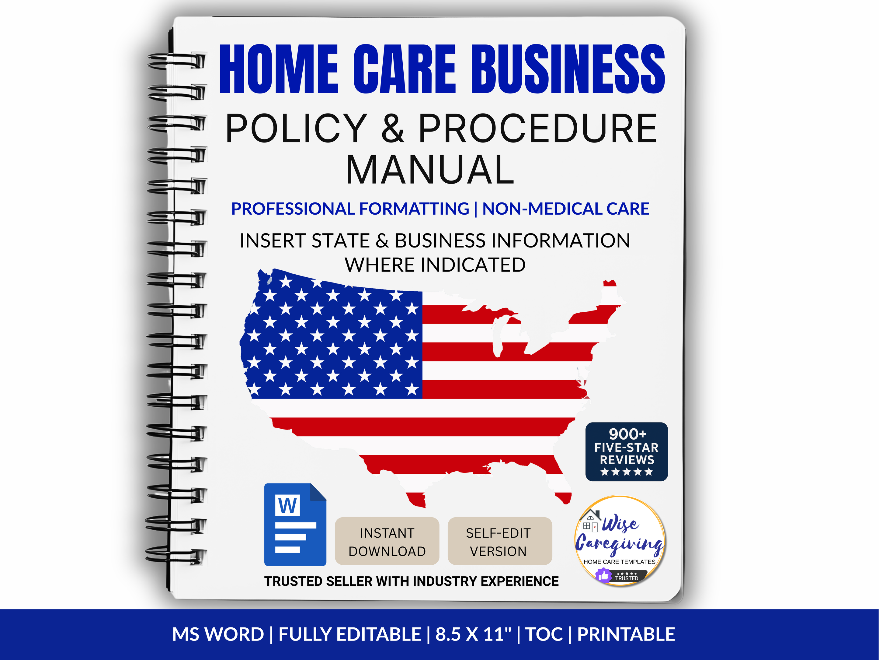 Home Care Policy & Procedure Manual Template Download!