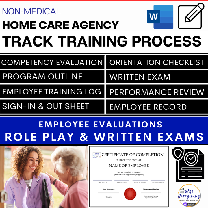 Caregiver competency evaluations templates – Wisecaregiving